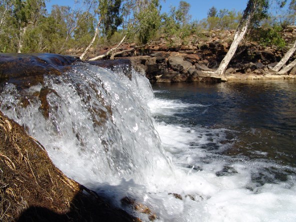 Wearyan Waterhole and Falls NT @ ExplorOz Places