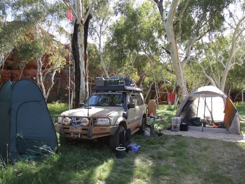 Canning Stock Route - Durba Springs - A day of rest and exploring the ...