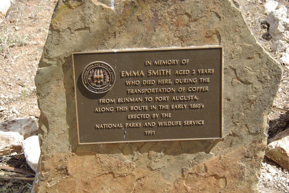 Emma Smith Grave SA @ ExplorOz Places
