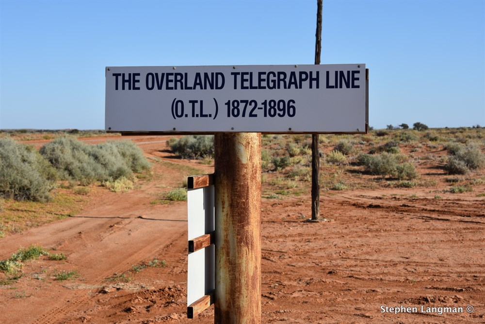 The Overland Telegraph Line Memorial SA @ ExplorOz Places