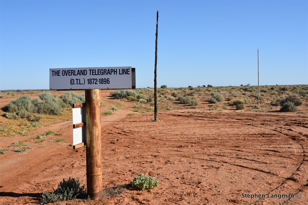 The Overland Telegraph Line Memorial SA @ ExplorOz Places
