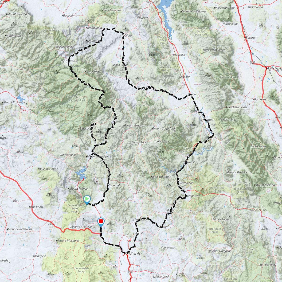 Cania Gorge Kroombit Tops QLD