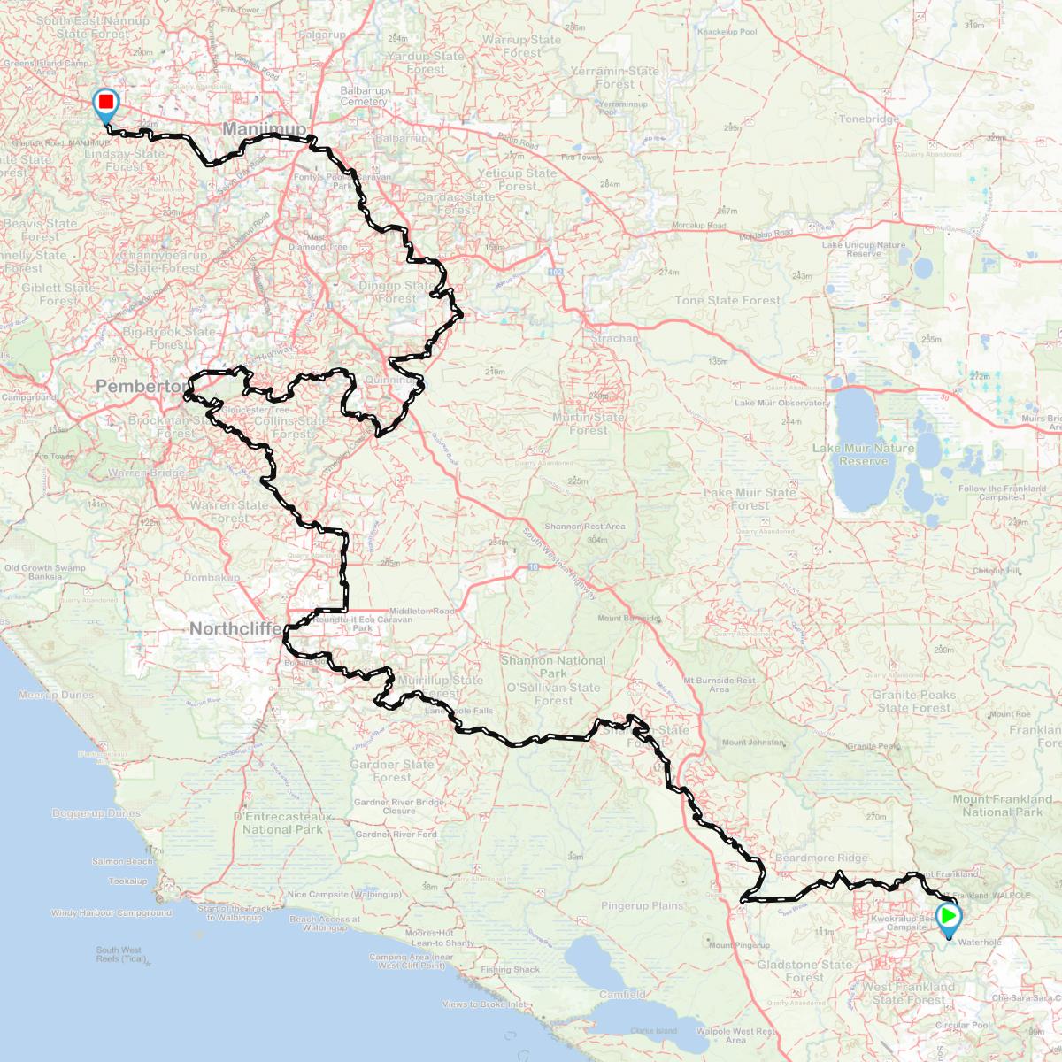 Munda Biddi Trail WA