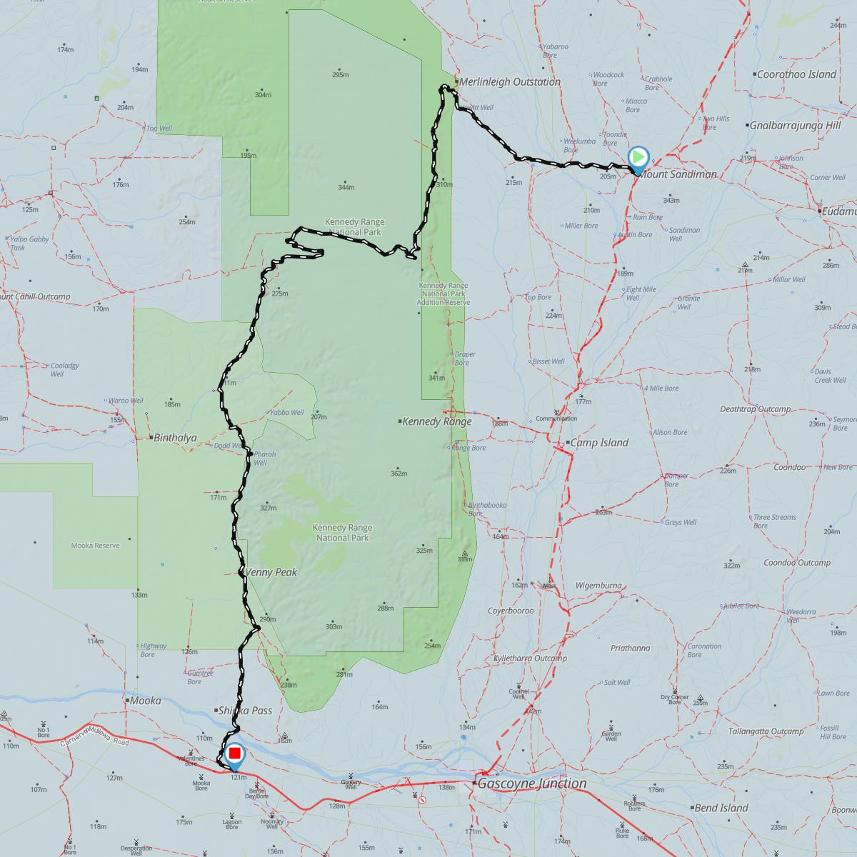 Kennedy Range Top Track WA